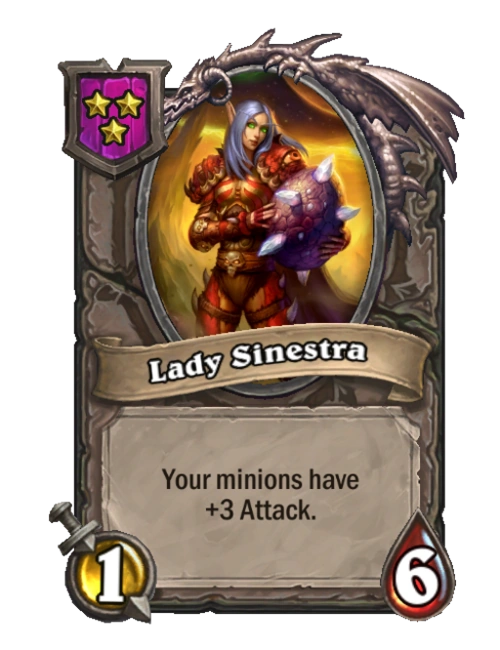 Battlegrounds/Lady Sinestra - Hearthstone Wiki