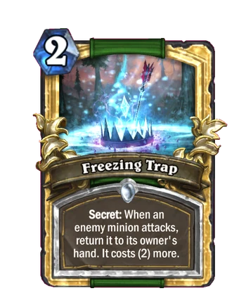 Freezing Trap (Classic) - Hearthstone Wiki