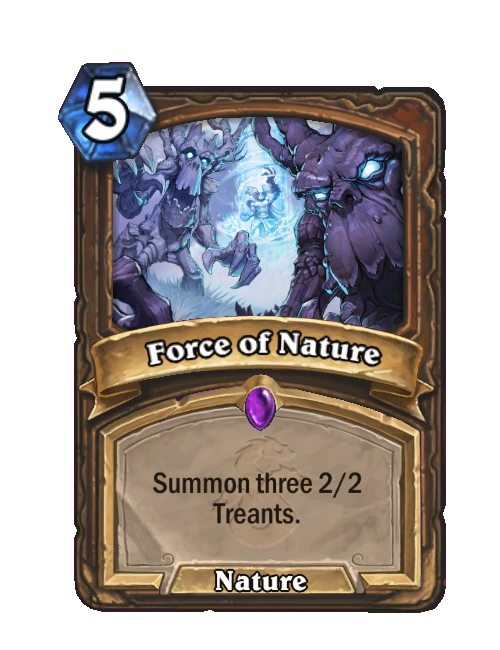 Force of Nature (Core) - Hearthstone Wiki