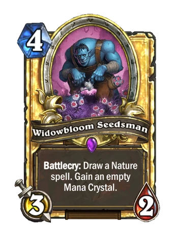 Widowbloom Seedsman - Hearthstone Wiki