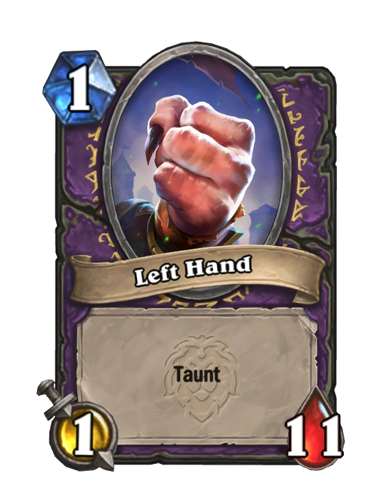 Left Hand - Hearthstone Wiki