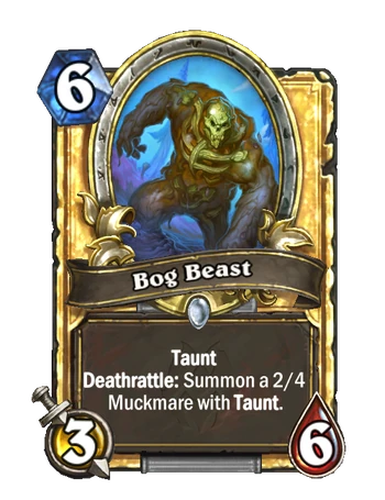 Bog Beast - Hearthstone Wiki