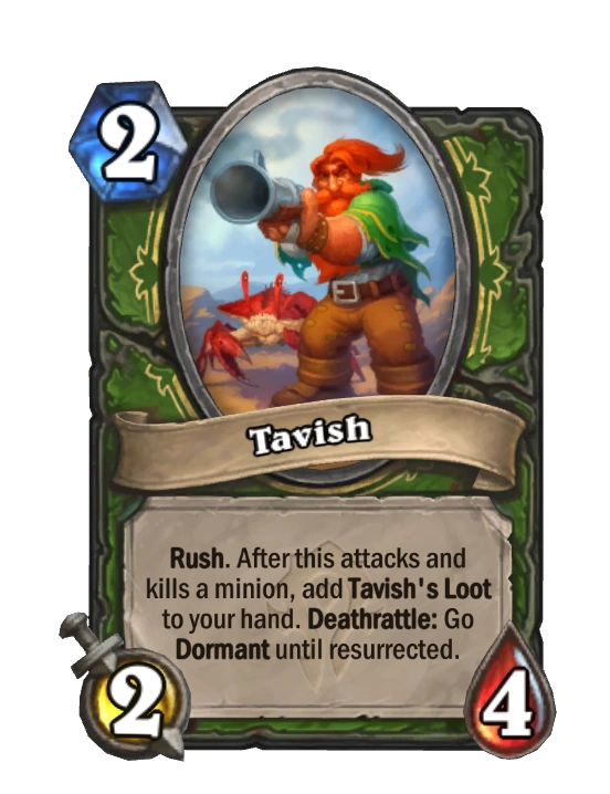 Tavish - Hearthstone Wiki