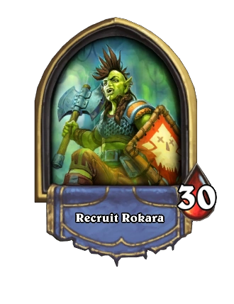 Recruit Rokara - Hearthstone Wiki