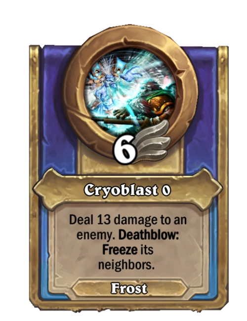 Mercenaries/Cryoblast 1 - Hearthstone Wiki