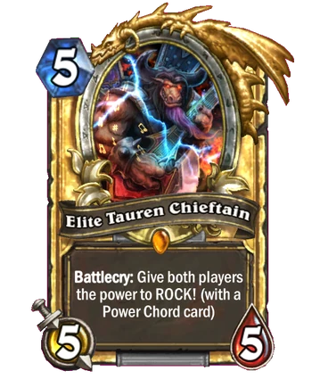 Elite Tauren Chieftain (Classic) - Hearthstone Wiki