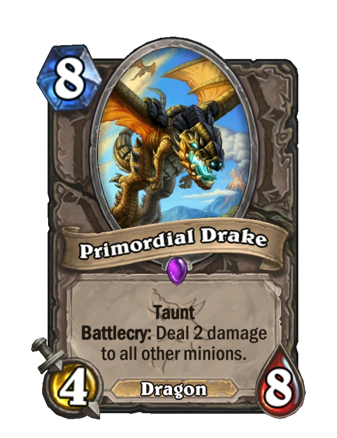 Primordial Drake (Core) - Hearthstone Wiki