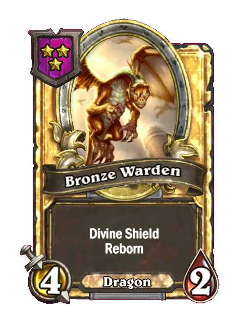 Battlegrounds/Bronze Warden (golden) - Hearthstone Wiki