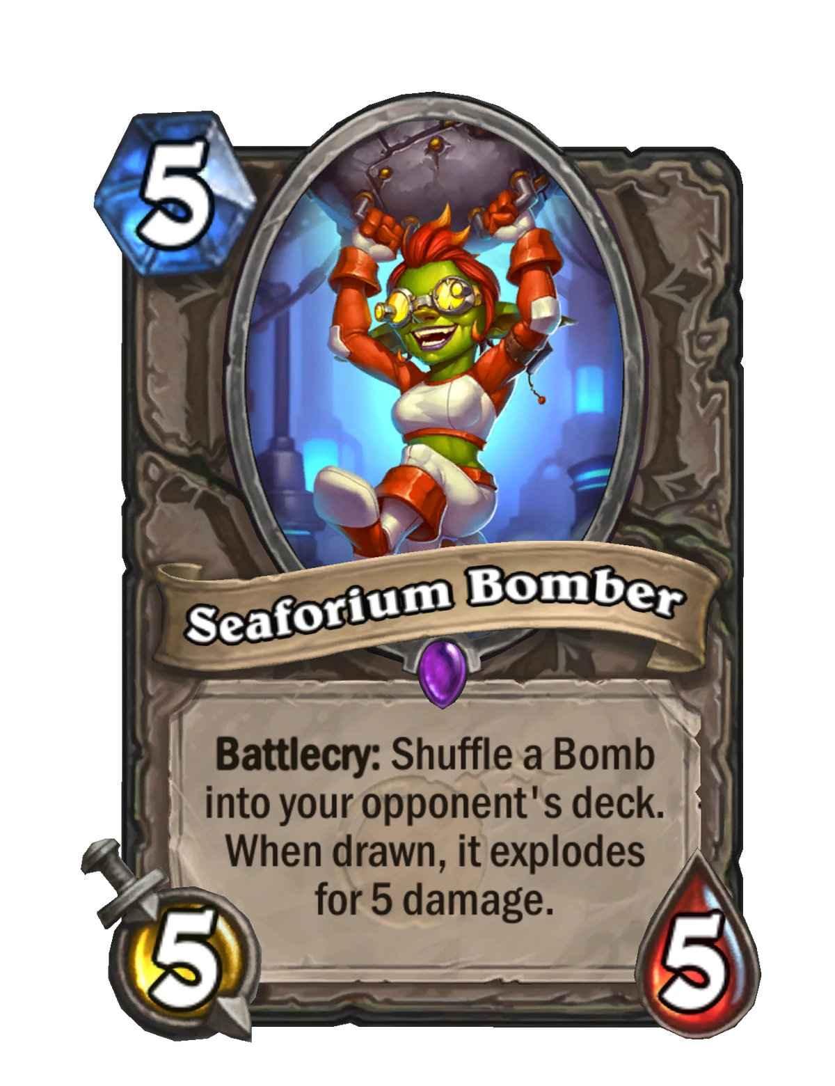 Seaforium Bomber - Hearthstone Wiki