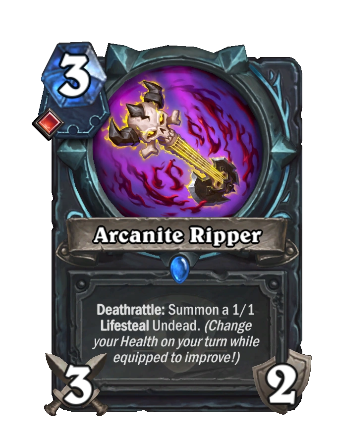 Arcanite Ripper - Hearthstone Wiki