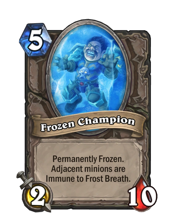 Frozen Champion (Curse of Naxxramas) - Hearthstone Wiki