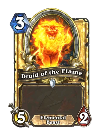 Druid of the Flame (Firecat Form) - Hearthstone Wiki