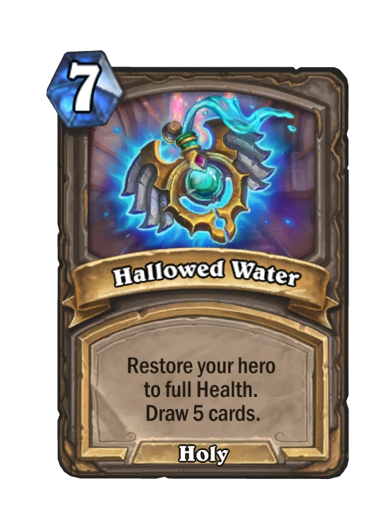 Hallowed Water - Hearthstone Wiki