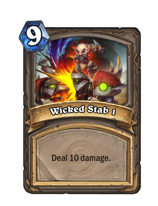 Mercenaries/Wicked Stab 1 (74596) - Hearthstone Wiki