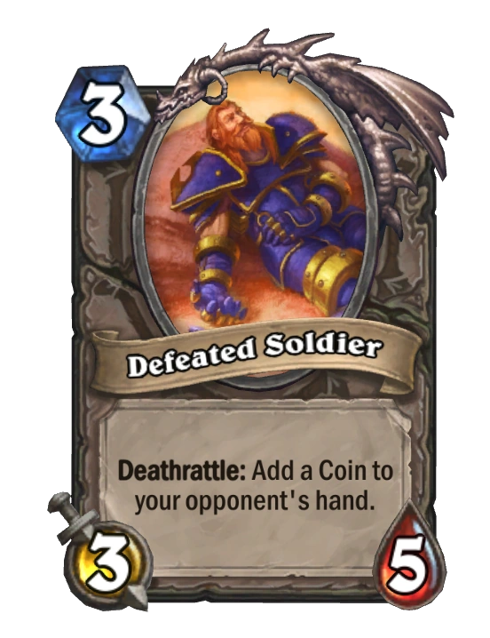Defeated Soldier - Hearthstone Wiki