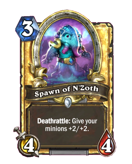 Battlegrounds/Spawn of N'Zoth (golden) - Hearthstone Wiki