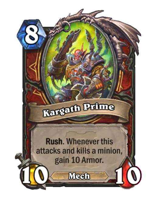 Kargath Prime - Hearthstone Wiki