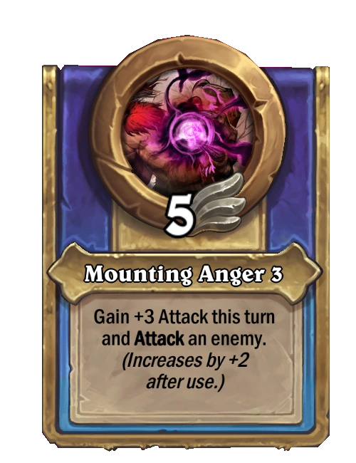 Mercenaries/Mounting Anger 3 - Hearthstone Wiki