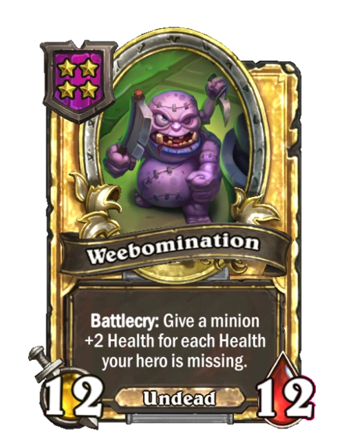 Weebomination (77818) - Hearthstone Wiki