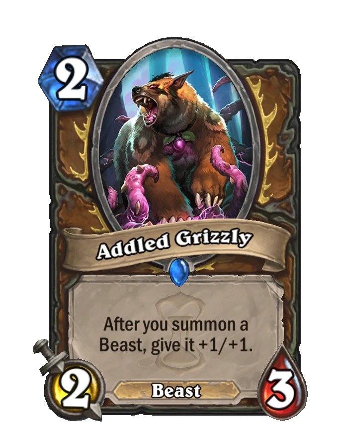 Addled Grizzly (Caverns of Time) - Hearthstone Wiki