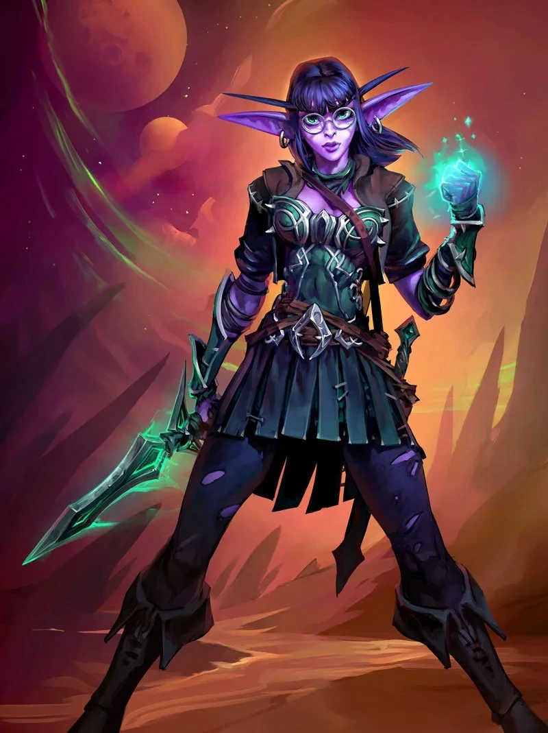 Trial by Felfire full art - Hearthstone Wiki