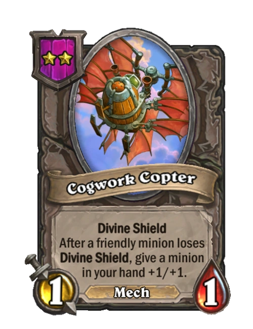 Battlegrounds/Cogwork Copter - Hearthstone Wiki
