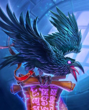 Mercenaries/Summon Raven Familiar 1 - Hearthstone Wiki