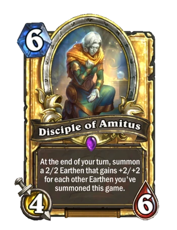 Disciple of Amitus - Hearthstone Wiki