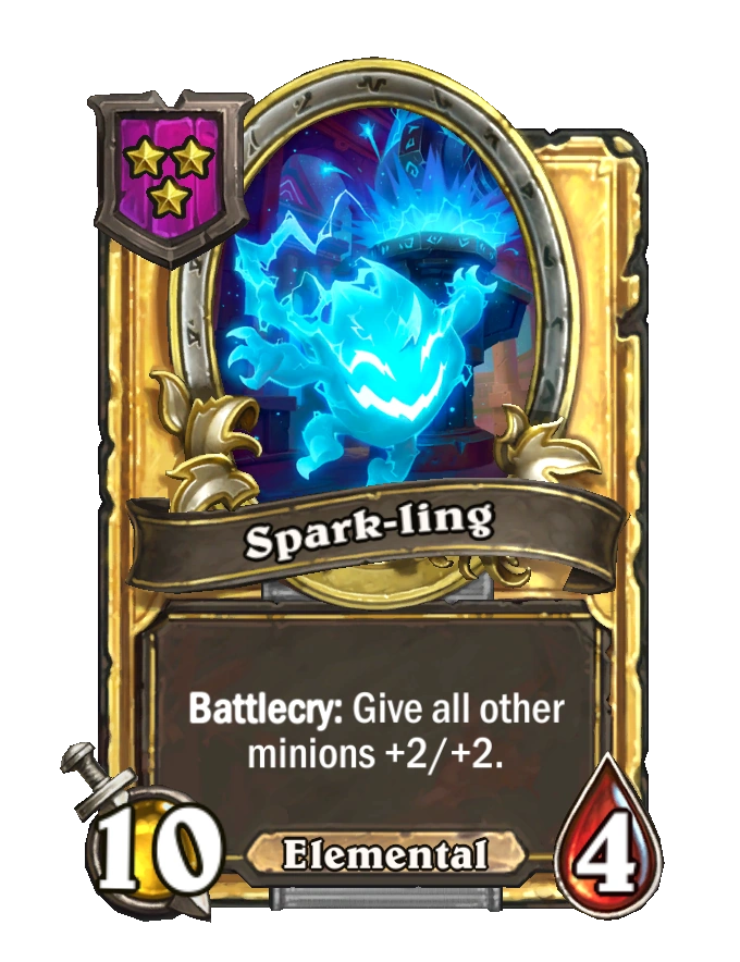 Battlegrounds/Spark-ling (golden) - Hearthstone Wiki