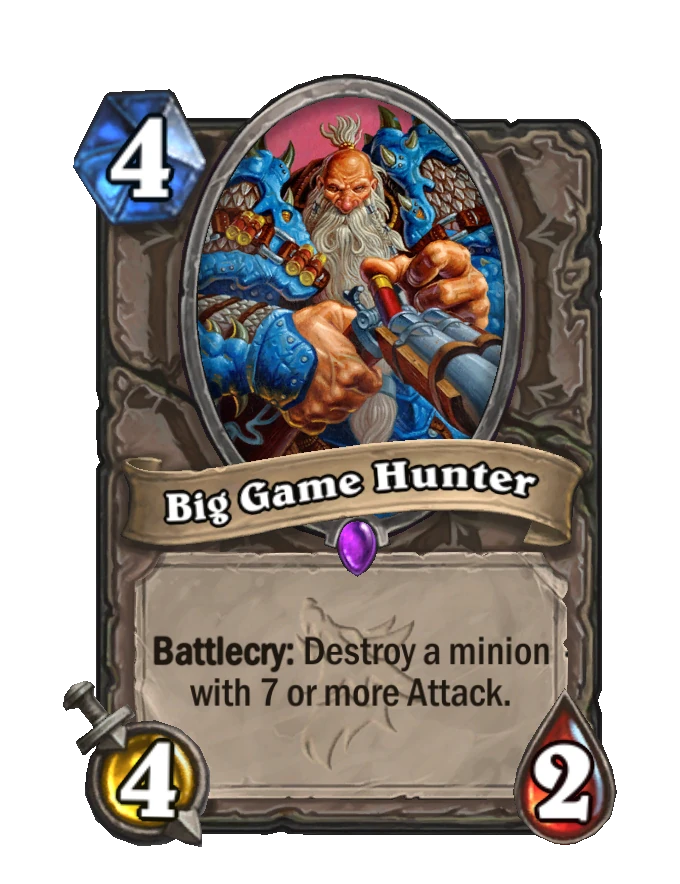 Big Game Hunter (Core) - Hearthstone Wiki