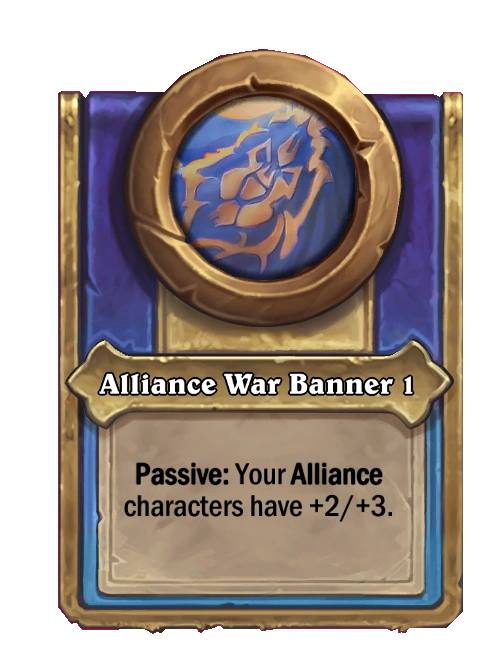 Mercenaries/Alliance War Banner 1 - Hearthstone Wiki
