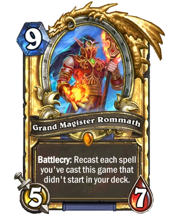 Grand Magister Rommath - Hearthstone Wiki
