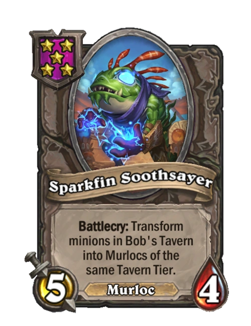 Battlegrounds/Sparkfin Soothsayer - Hearthstone Wiki