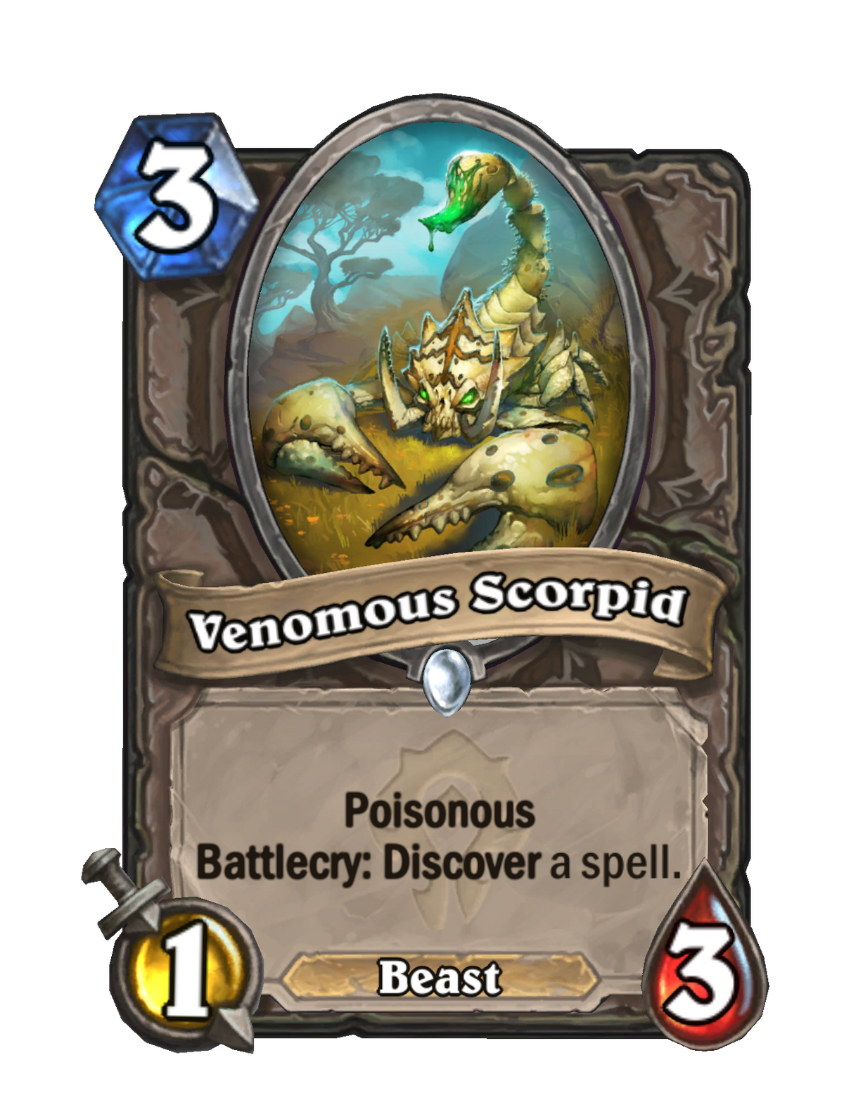 Venomous Scorpid - Hearthstone Wiki
