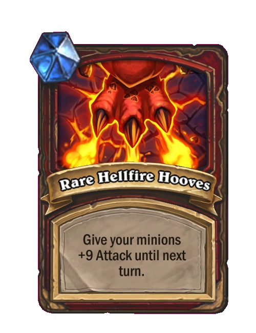 Battlegrounds/Rare Hellfire Hooves - Hearthstone Wiki