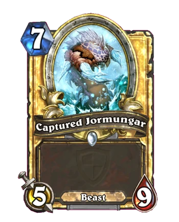 Captured Jormungar - Hearthstone Wiki