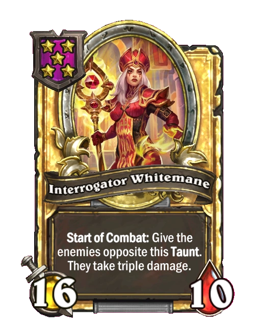 Battlegrounds/Interrogator Whitemane (golden) - Hearthstone Wiki