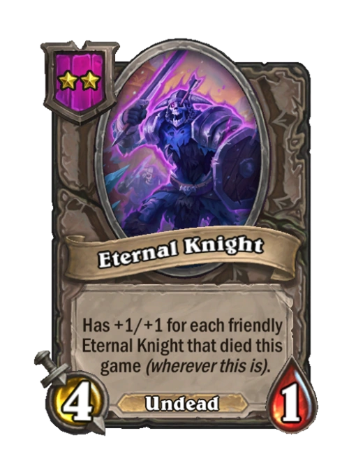 Battlegrounds/Eternal Knight - Hearthstone Wiki