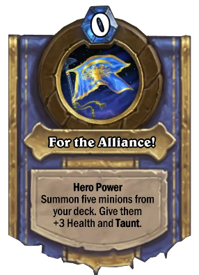 For the Alliance! (boss) - Hearthstone Wiki