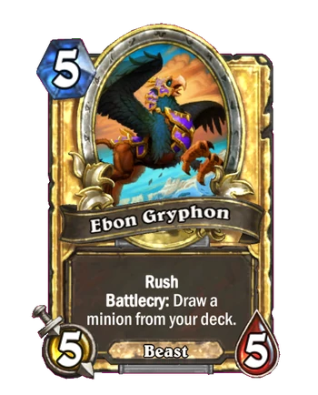 Ebon Gryphon - Hearthstone Wiki