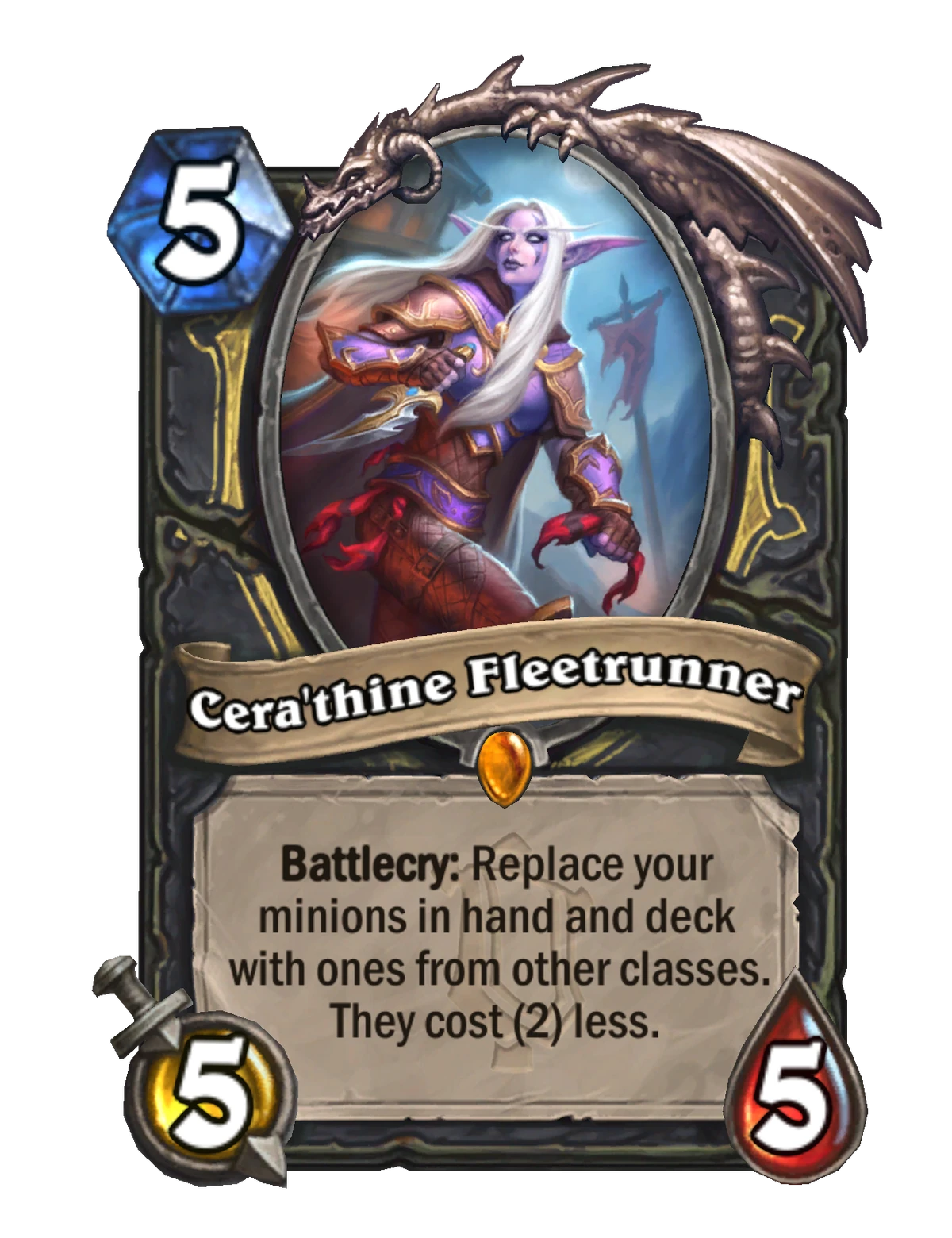 Cera'thine Fleetrunner - Hearthstone Wiki