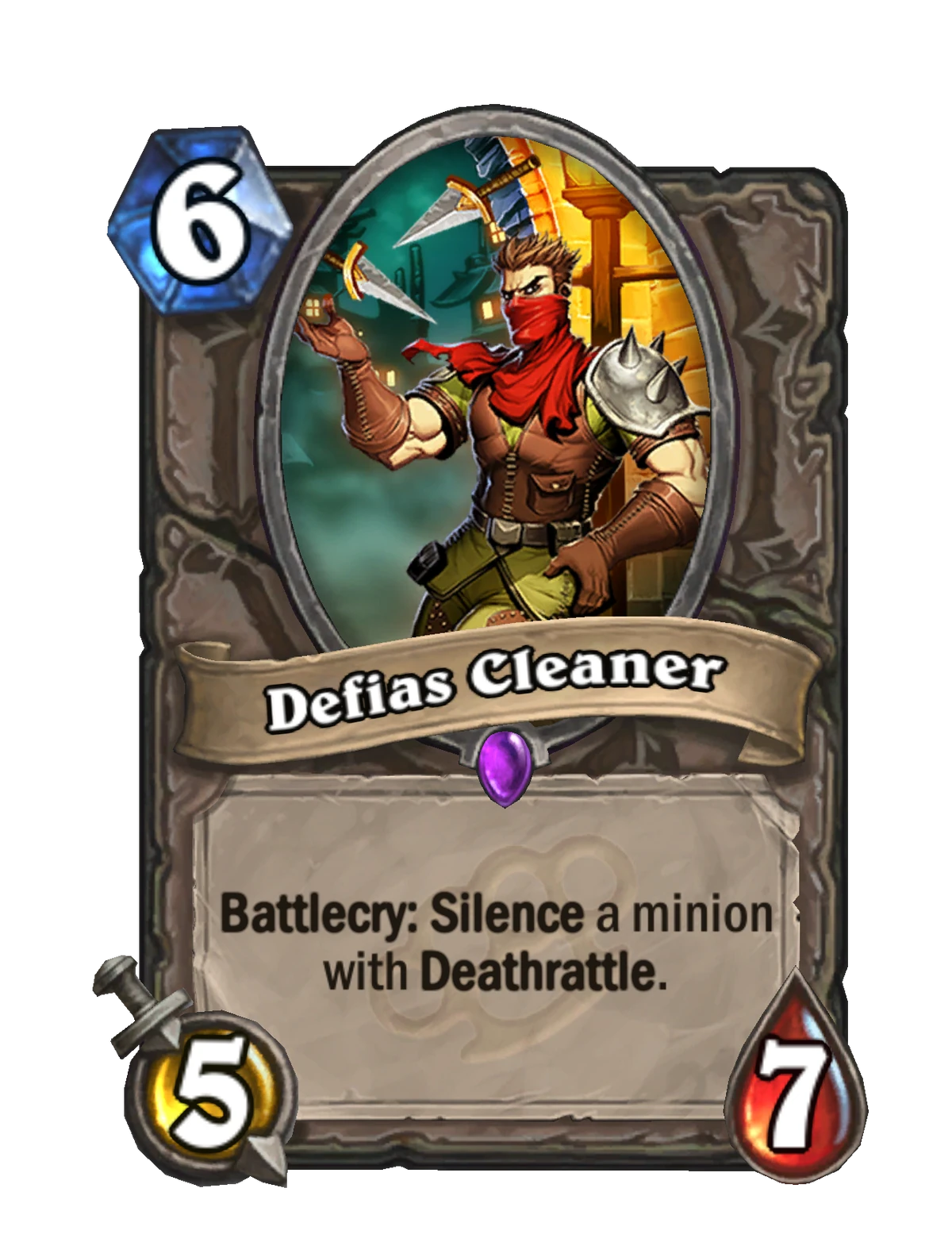 Defias Cleaner - Hearthstone Wiki