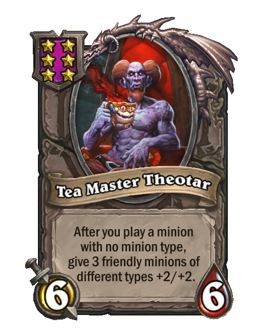 Battlegrounds/Tea Master Theotar - Hearthstone Wiki