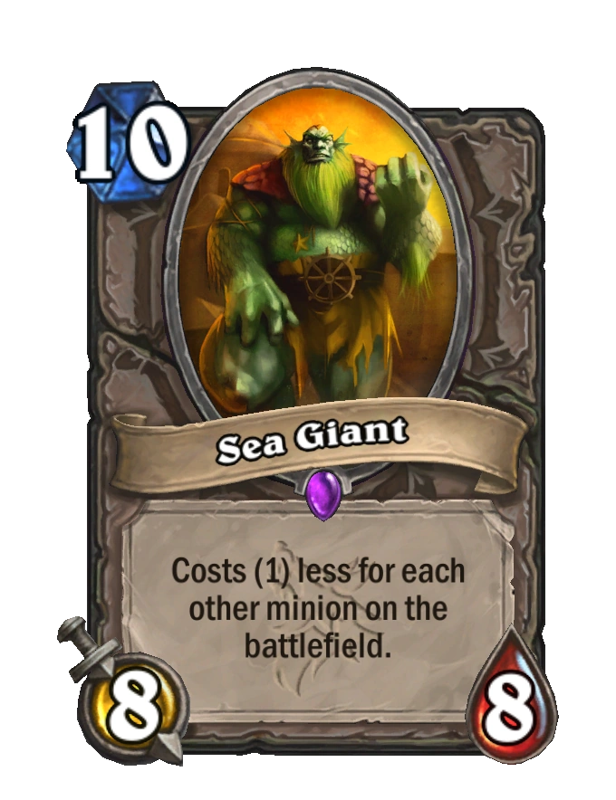 Sea Giant (Core) - Hearthstone Wiki