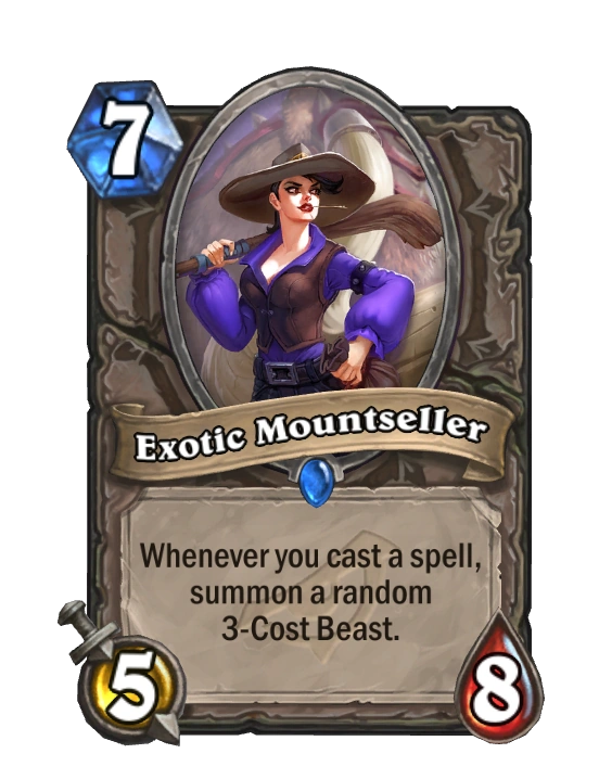 Exotic Mountseller - Hearthstone Wiki