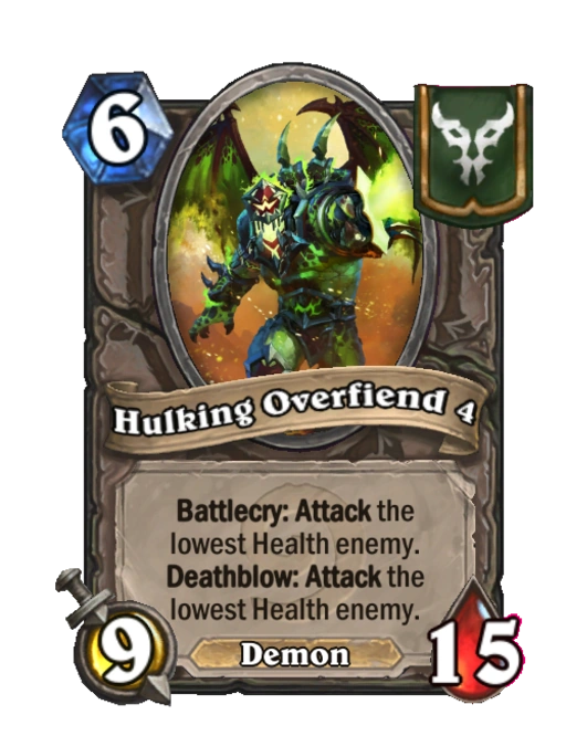 Mercenaries/Hulking Overfiend 4 (76397) - Hearthstone Wiki