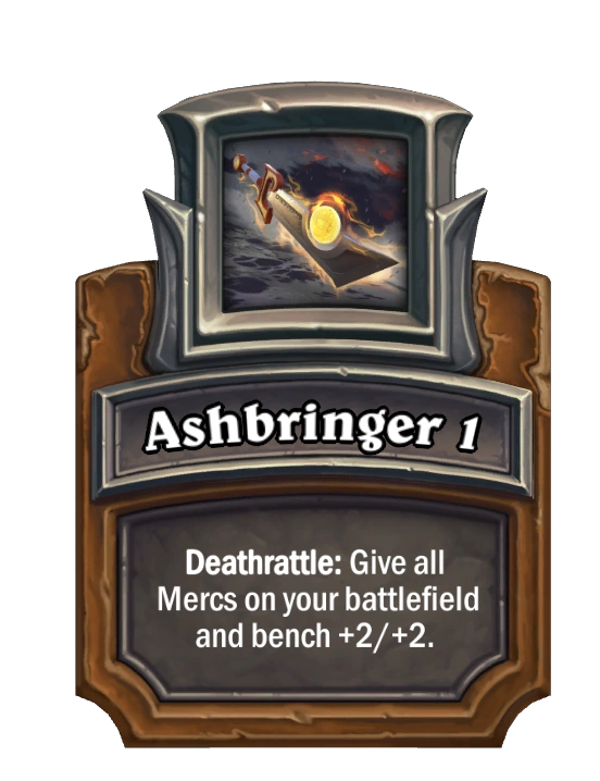 Mercenaries/Ashbringer 1 - Hearthstone Wiki