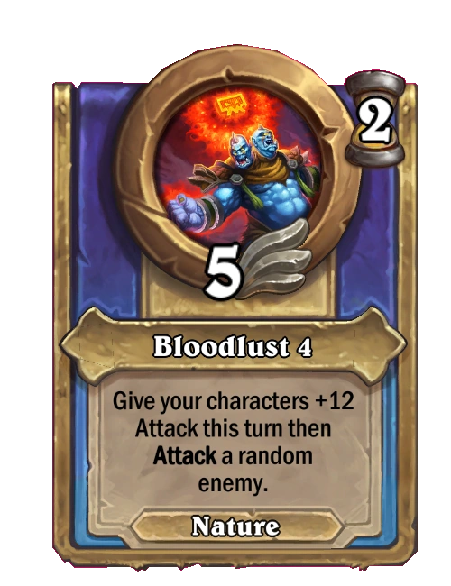 Mercenaries/Bloodlust 4 - Hearthstone Wiki