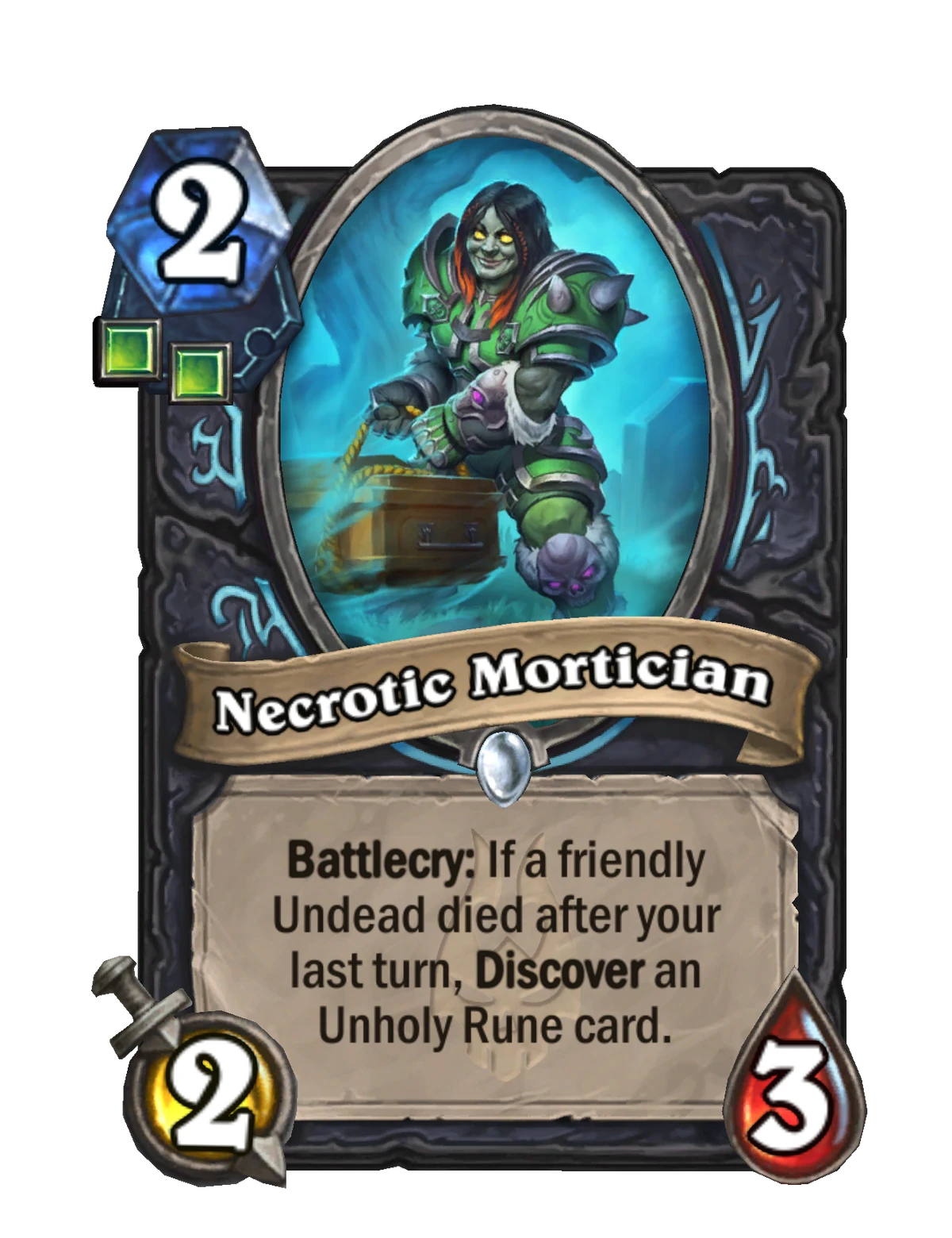 Necrotic Mortician - Hearthstone Wiki