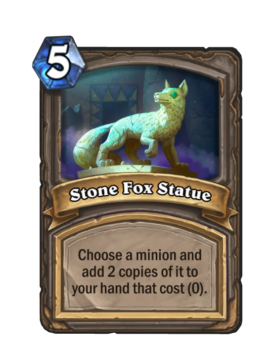 Stone Fox Statue - Hearthstone Wiki